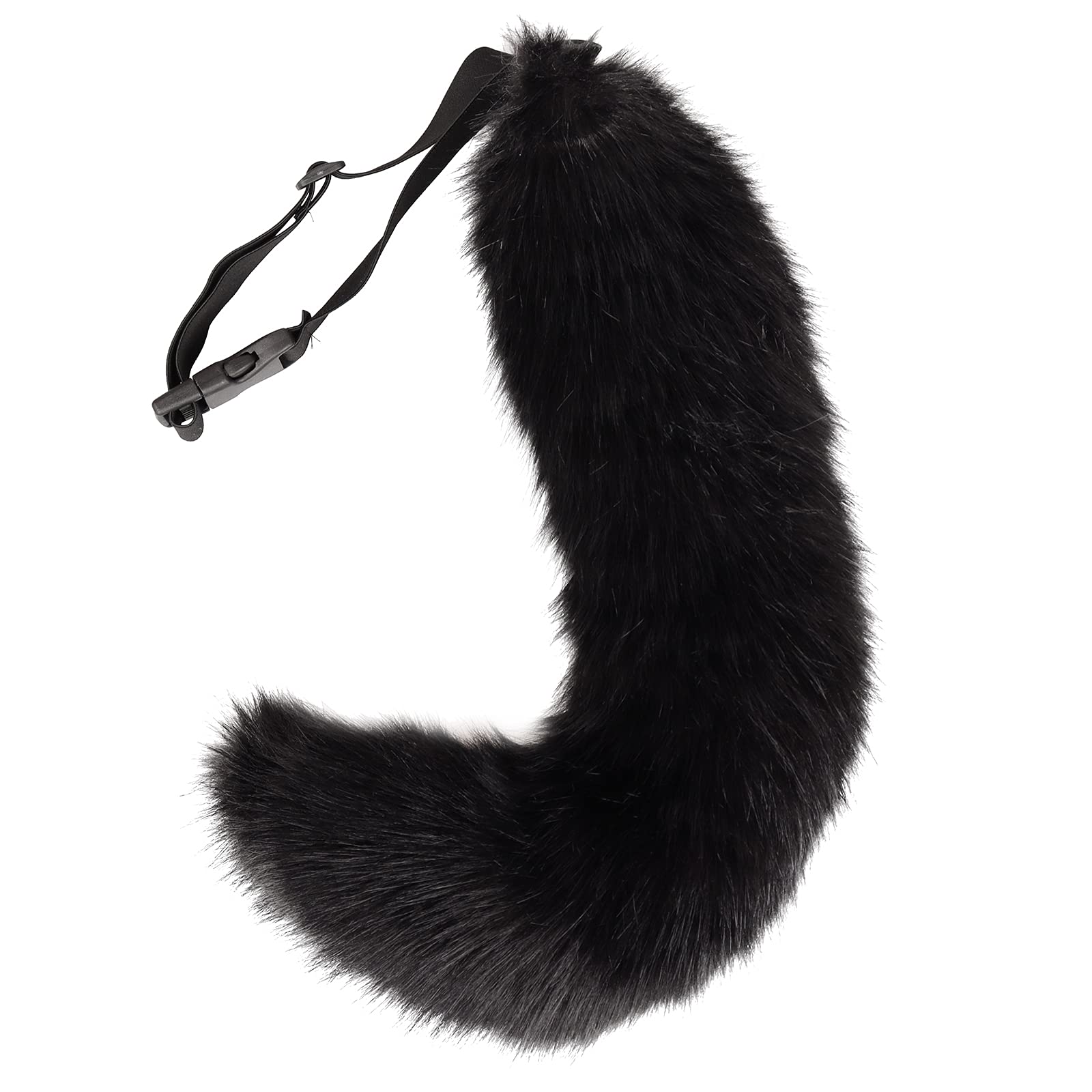 Amazon.com: HAOAN Faux Fur Fox Tail for Adult or Kids Wolf Tail Cosplay ...