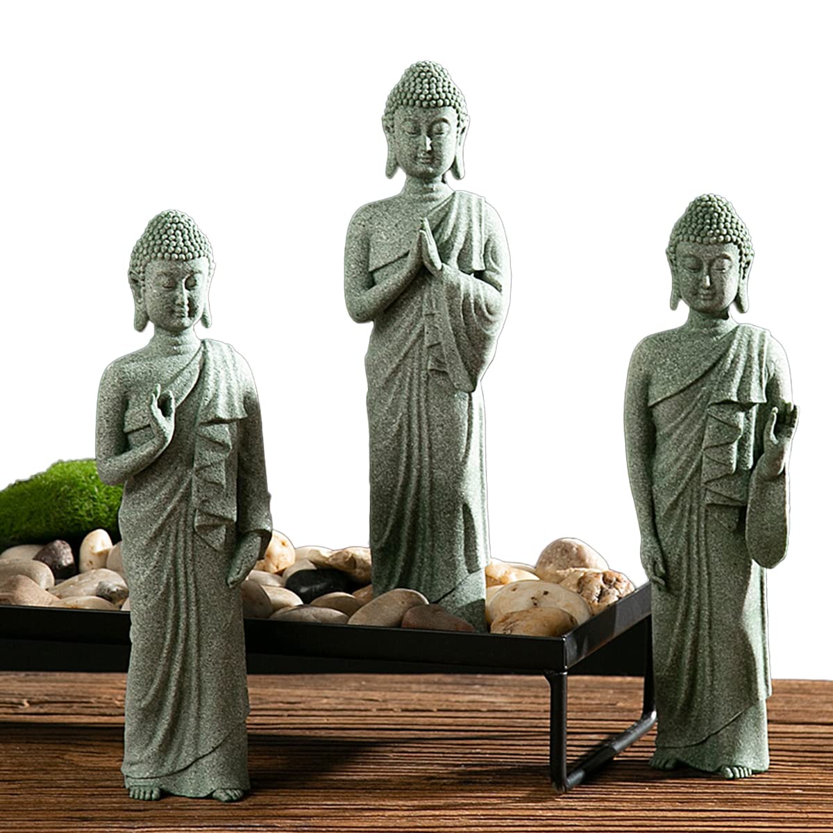 Standing Japanese Zen Statue Zen Garden Statues | Wayfair.co.uk