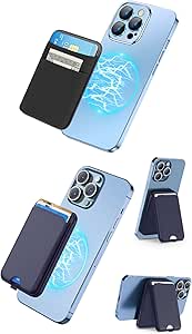 Amazon.com: SHANSHUI Magnetic Wallet and Magnetic Wallet Stand Fitting for iPhone 14/13/12 ...