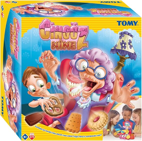 TOMY Greedy Granny Children's Action Board Game, Family and Preschool ...