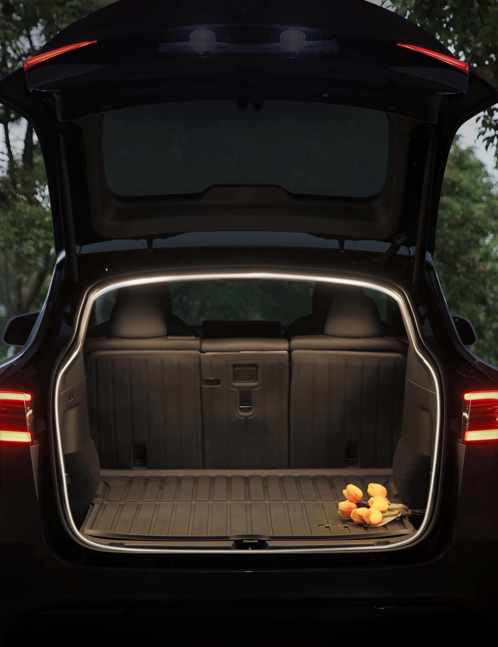 Amazon.com: TPARTS Frunk LED Strip for Tesla Model Y Ambient Lights Car ...