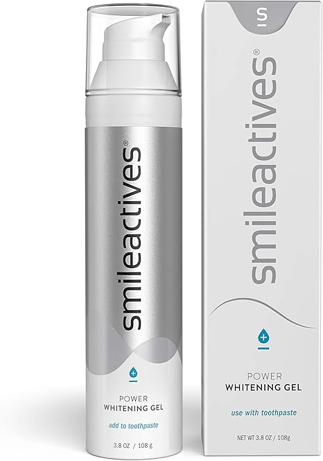 Amazon.com: Smileactives Power Teeth Whitening Gel, Easy to use Teeth ...