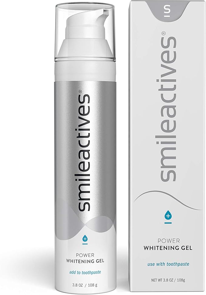 Amazon.com: Smileactives Power Teeth Whitening Gel, Easy to use Teeth ...