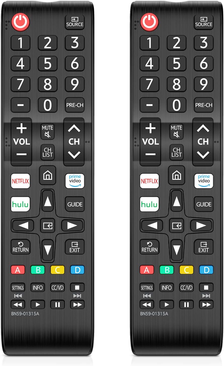 Amazon.com: 【Pack of 2】 New Universal Remote Control for All Samsung TV ...