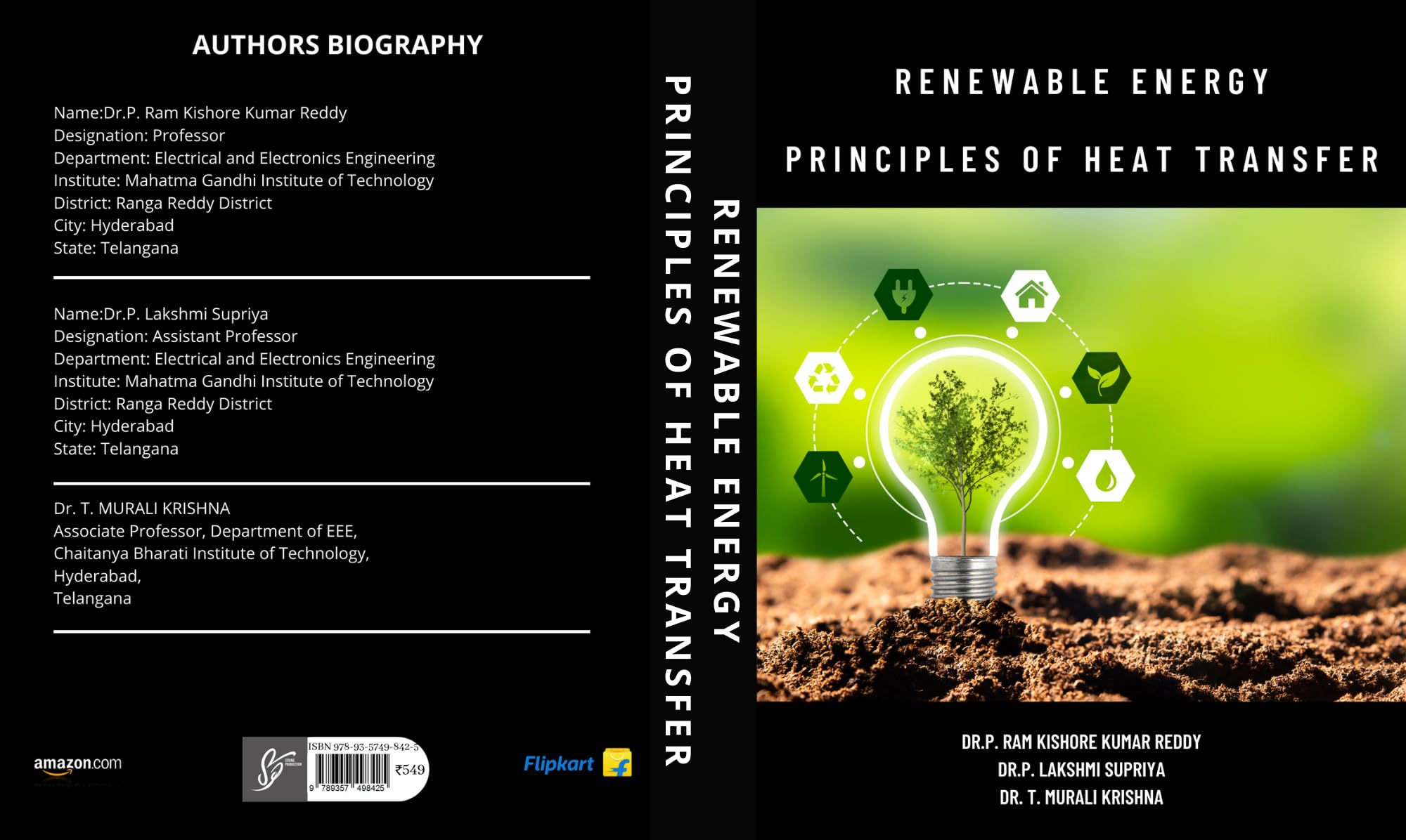 Buy Renewable Energy Principles of Heat Transfer Book Online at Low ...