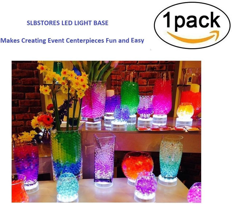 Placa de luz de 40in redonda transparente 15 luces LED pedestal base ...