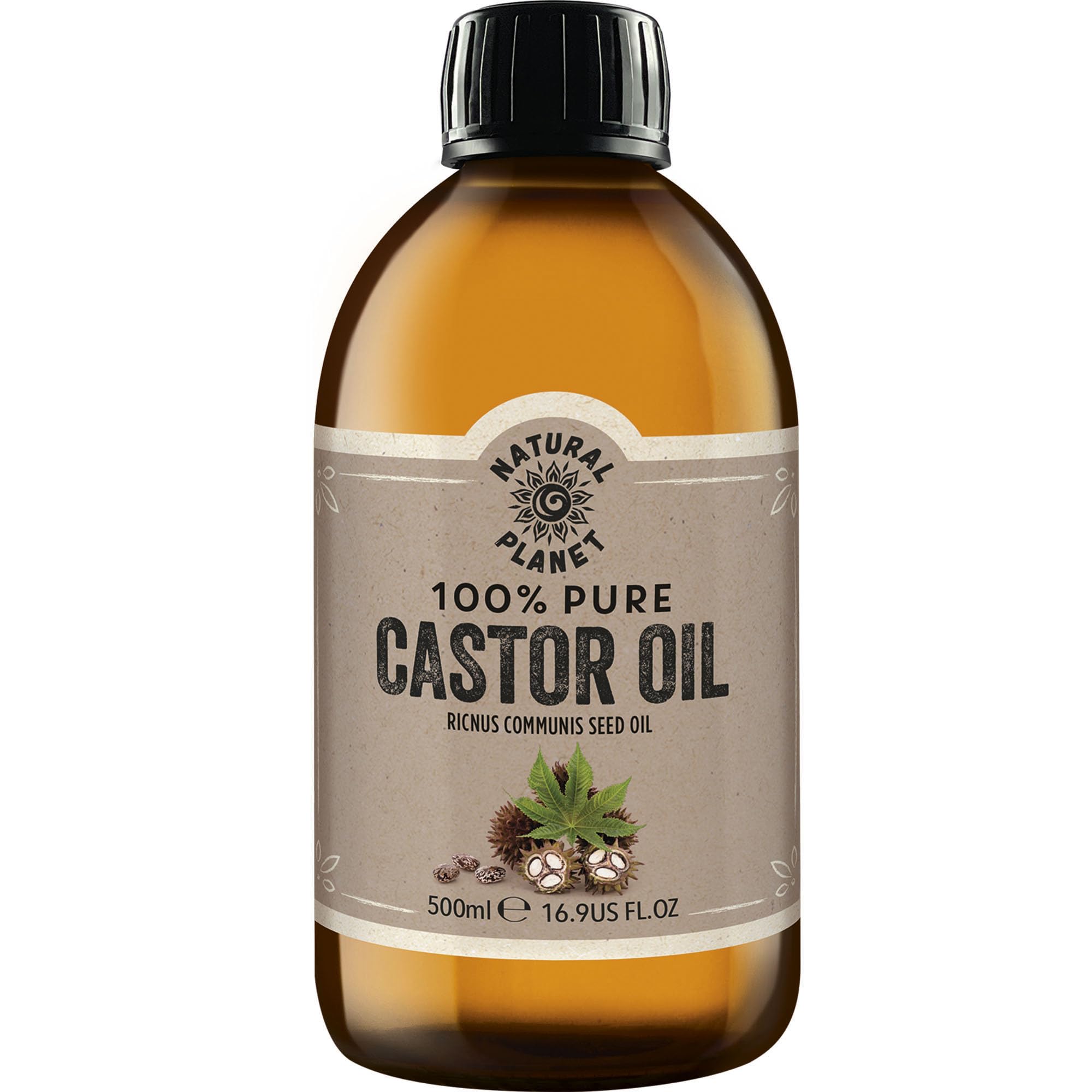 Natural Planet Original Castor OIl 500ml Cold Pressed Premium Quality ...