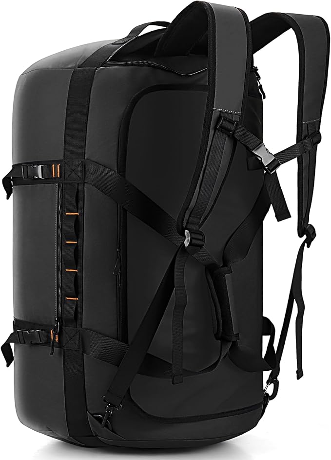 Amazon.com | Hulongo 40L/60L/90L Large Waterproof Duffle Bag Backpack ...