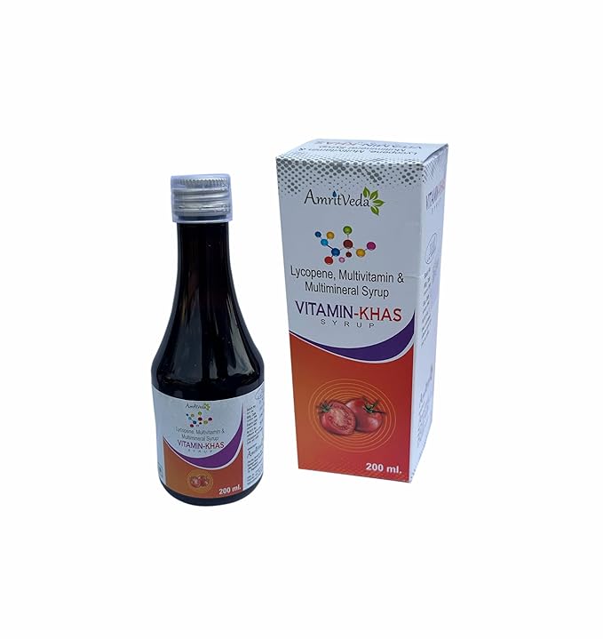 Vitamin-Khas Syrup | Amritveda | : Amazon.in: Health & Personal Care