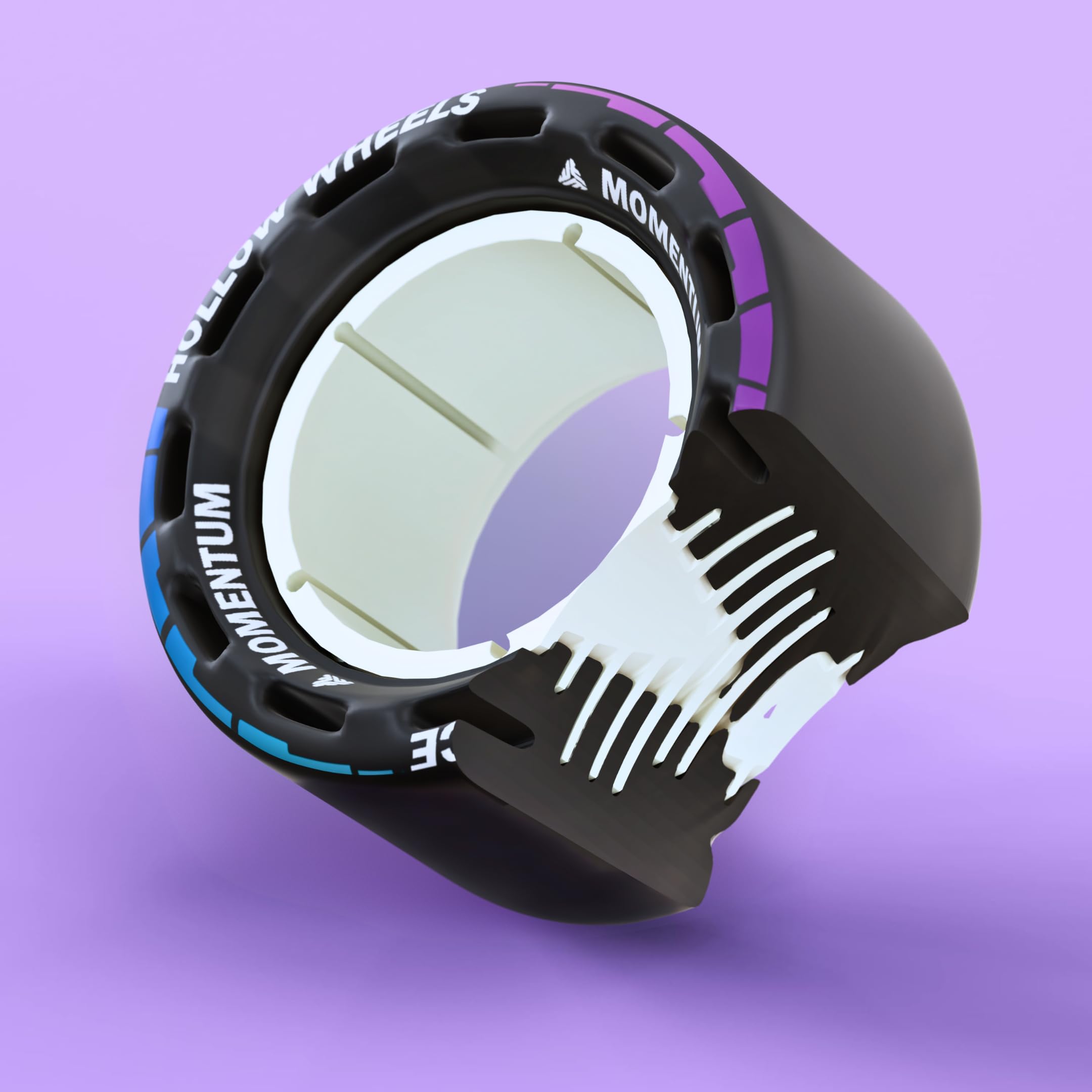 Amazon.com : Momentum Boards Hollow Hub Electric Skateboard Wheels ...