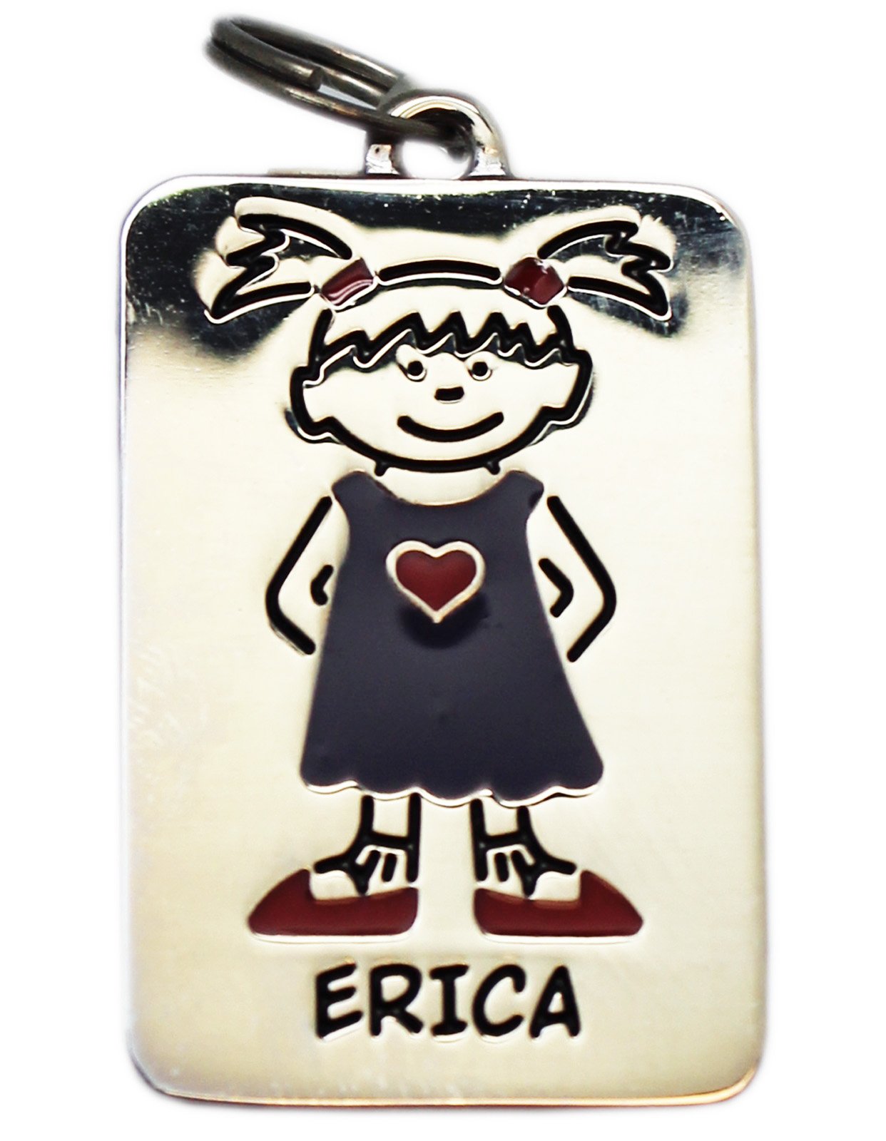Amazon.com: Ganz Erica Name Tag Charm