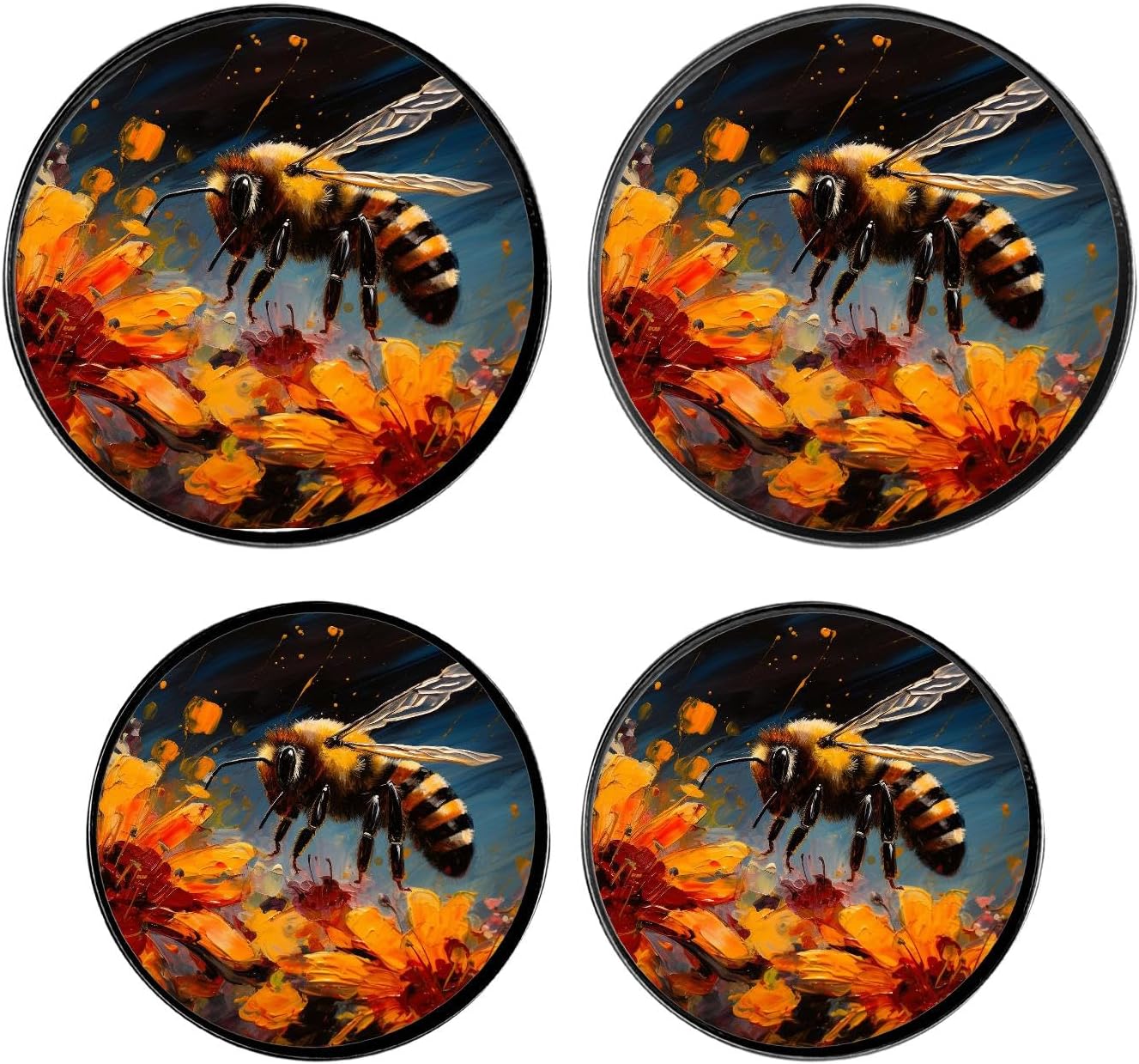 Amazon.com: stalsme Stove Burner Covers 4 Pcs for Home Decor Cooktop ...