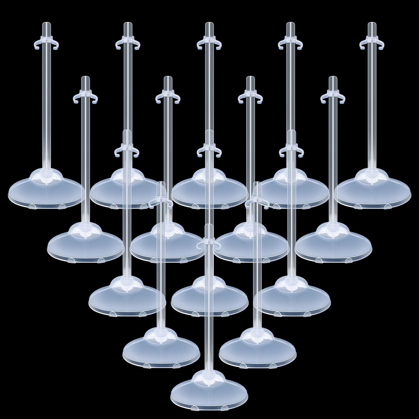 Amazon.com: Jetec 15 Pieces Doll Stands Display Holders Doll Stands ...