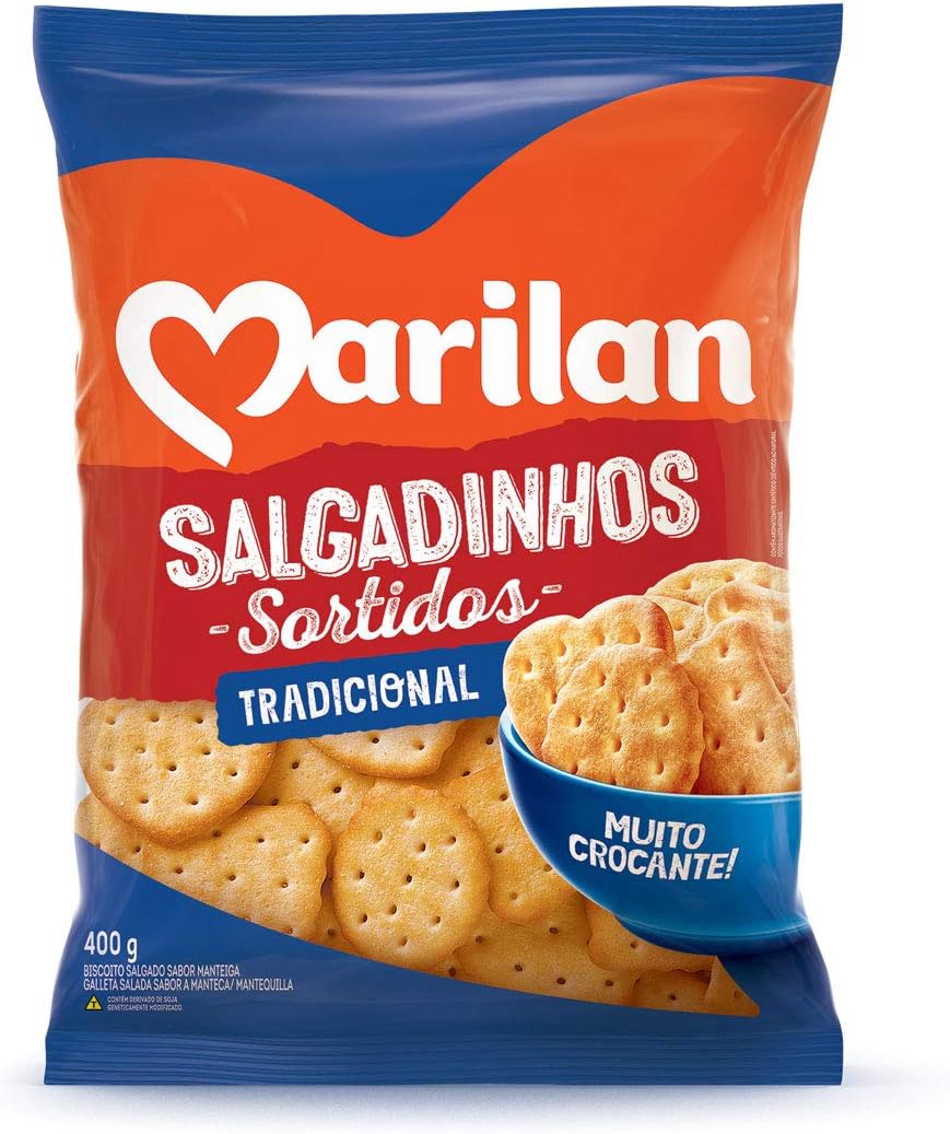 Salgadinhos Sortidos Marilan 400g : Amazon.com.br: Alimentos e Bebidas