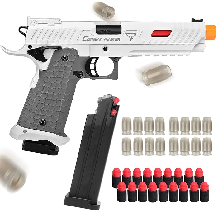 Buy Soft Bullet Toy Gun with Shell Ejecting,Disassembled ,Pull Back ...