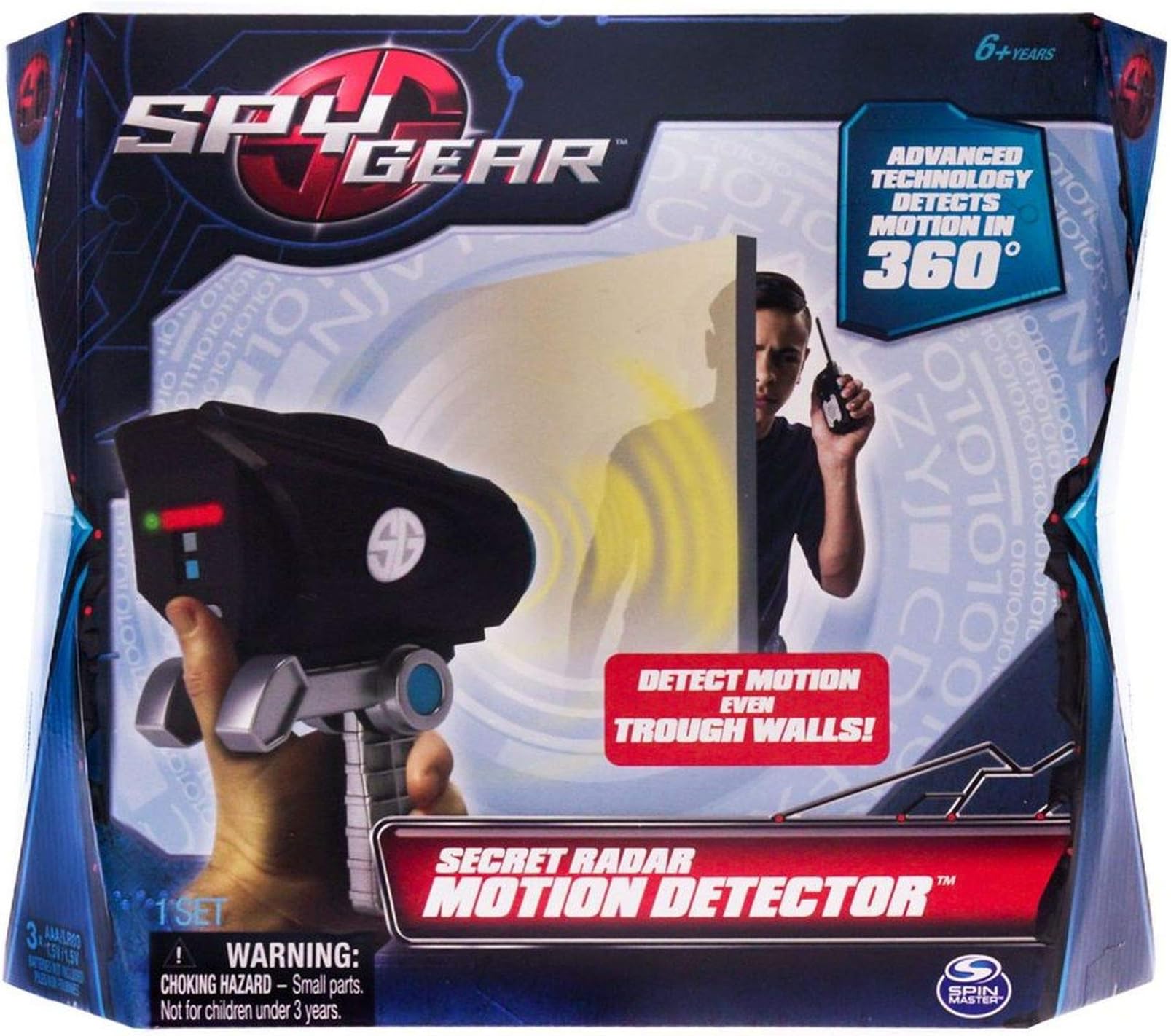 Amazon.com: Spy Gear Secret Motion Radar Detector : Toys & Games