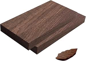 Amazon.com: 2pcs Walnut Wood Planks Walnut Lumber Unfinished Wood for ...