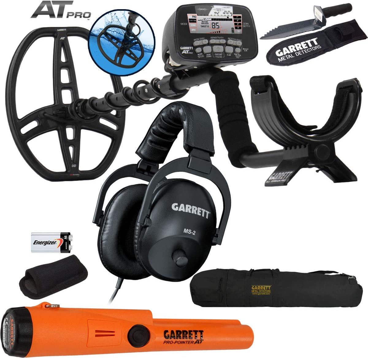 Amazon.com: Garrett at MAX Metal Detector with MS-3, Pro-Pointer at Z ...