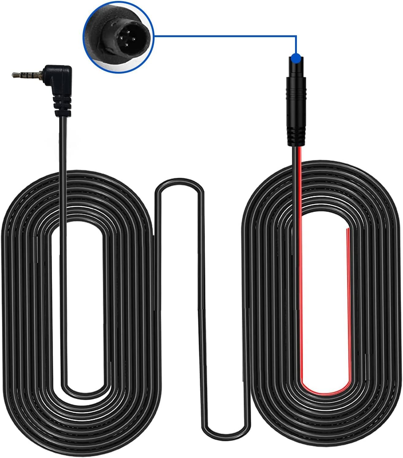 Amazon.com: REDTIGER T27 33 Feet Rear Camera Extension Cord Cable for ...