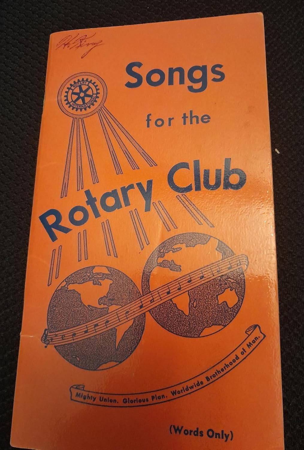 Songs for the Rotary Club (Words Only): Rotary International: Amazon ...