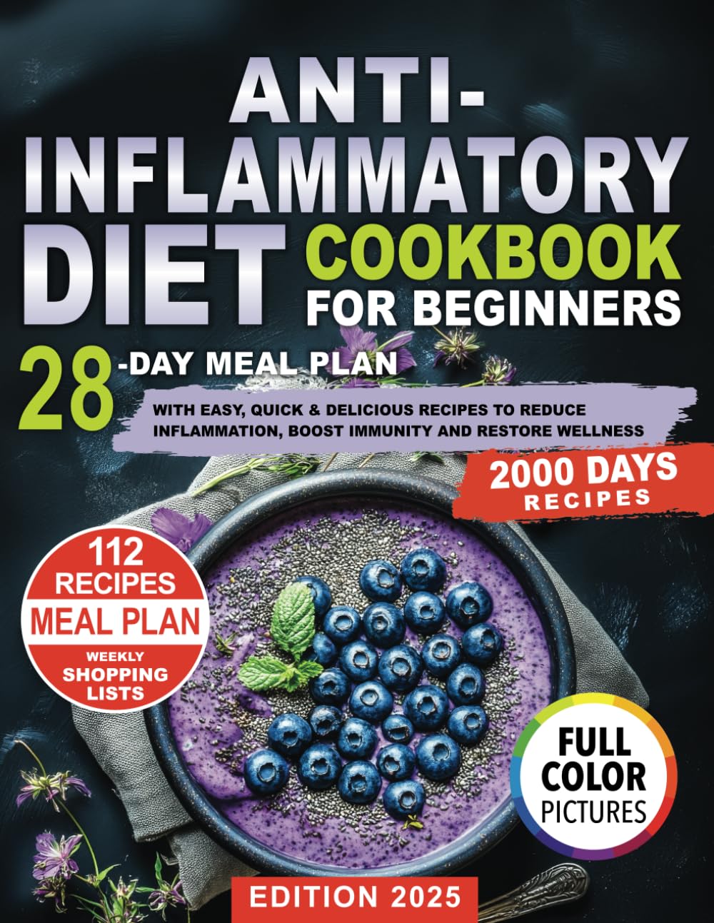 Ebook pdf Anti-Inflammatory Diet Cookbook for Beginners: 28-Day Meal ...
