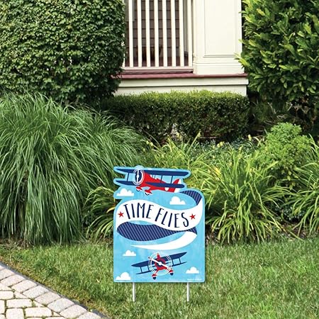 Amazon.com : Taking Flight - Airplane - Party Decorations - Vintage ...