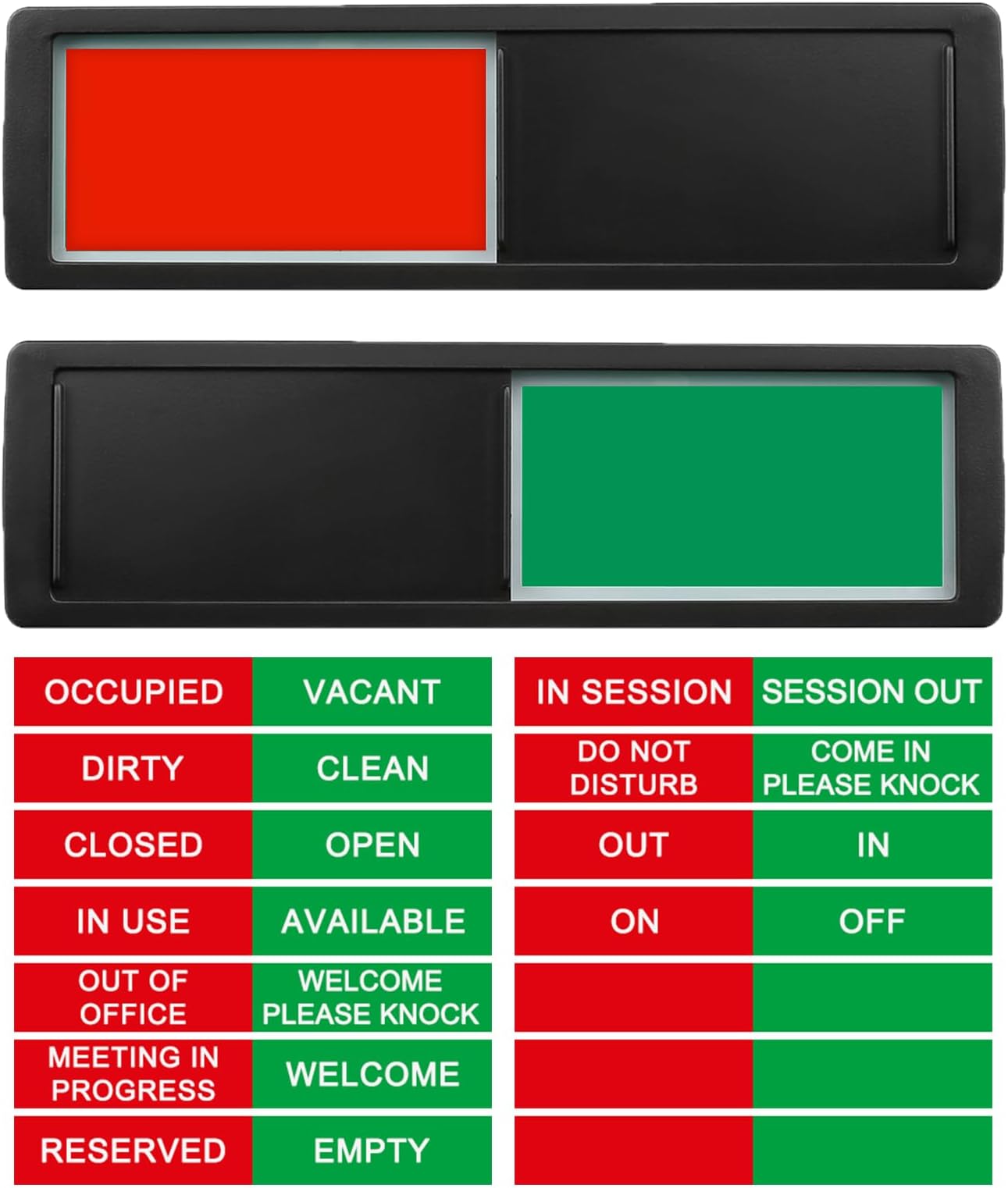 LimCryspp 5 Piezas Número De Puerta De La Sala De Conferencias Signo ...