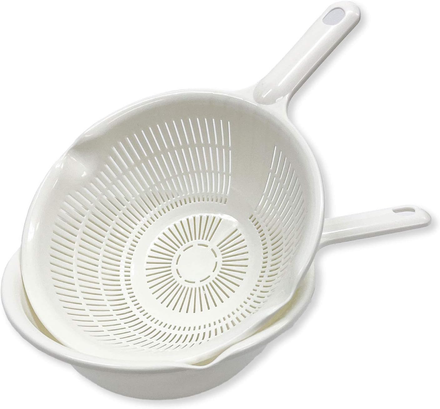 Amazon.com: YBM Home 9.75 Inch Plastic Strainer Colander with Long ...