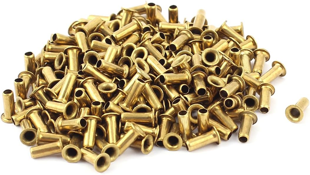 Amazon.com: Uxcell a15091700ux0361 Copper 200pcs M3x8 Through Hole ...