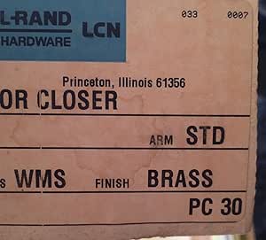 LCN 3133 Regular Series Concealed Door Closer - Amazon.com