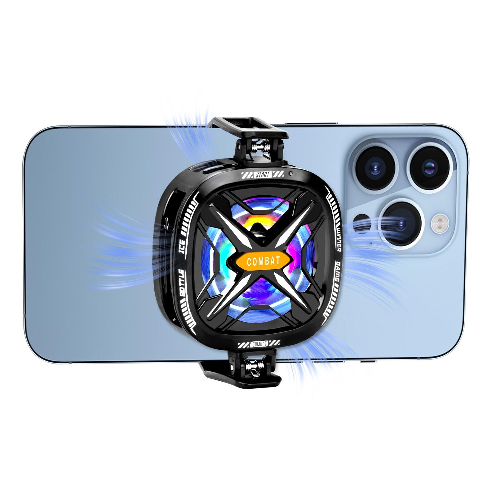 Amazon.com: Phone Cooler, Magnetic Case Phone Cooling Fan,Enfriador ...