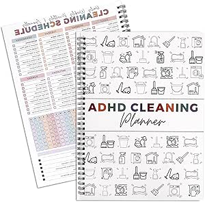 Amazon.com : Adhd Cleaning Planner - ADHD Cleaning Planner for Adults ...