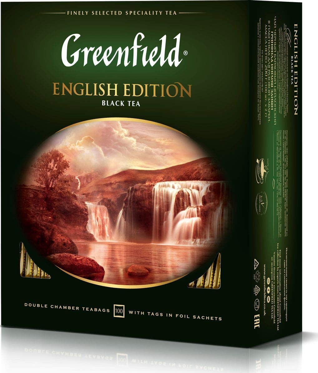 Snapklik.com : Greenfield English Edition Сlassic Collection Black Tea ...