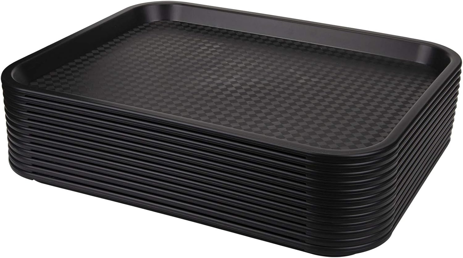Amazon.com: Yarlung 12 Pack Fast Food Tray, 13.7 x 10.5 Inch Plastic ...