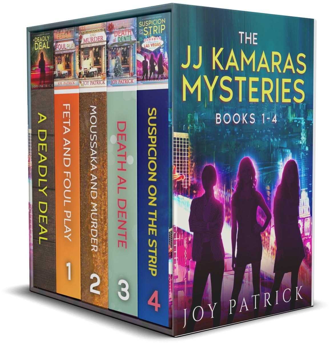 The JJ Kamaras Mysteries, Books 1 - 4: A Page-Turning, Small Town Cozy ...