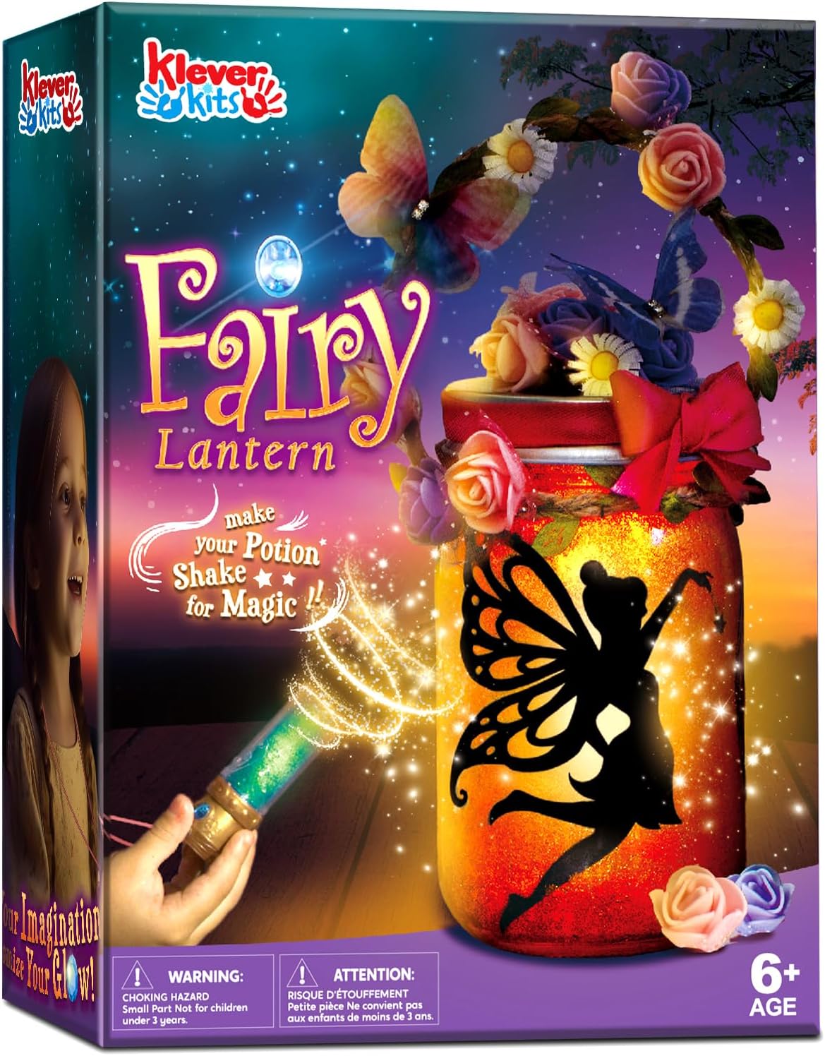 Amazon.com: DIY Fairy Lantern Craft Kit - Original Birthday Gifts for ...