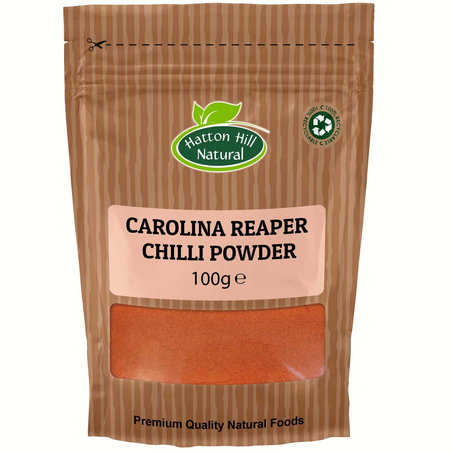 Buy Carolina Reaper Chilli Powder 100g by Hatton Hill | The World's ...