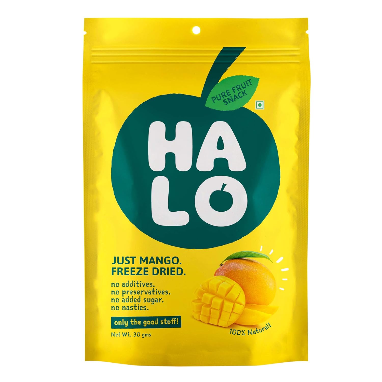 HALO Freeze Dried Mango | Healthy Mango Snack | 100% Natural, Vegan, No ...