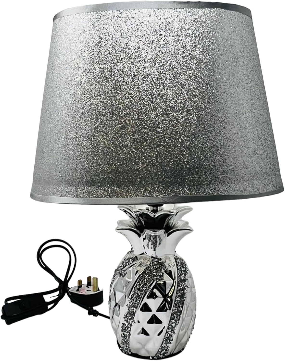 JAYOGLA Crushed Diamond Glitter Table Lamps Perfect Addition for Living ...