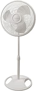 Amazon.com: Lasko 2520 Oscillating Stand Fan,White 16 Inch : Home & Kitchen