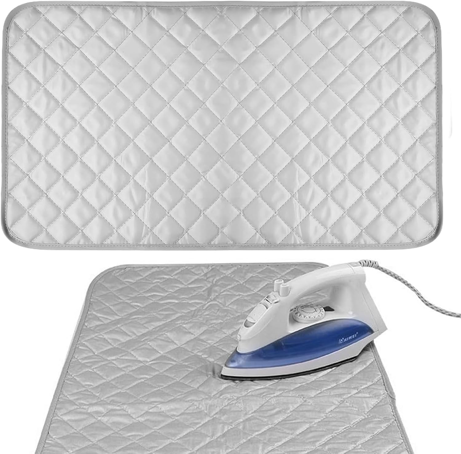 19x33inch ironing pad desktop ironing board, foldable storage ironing ...