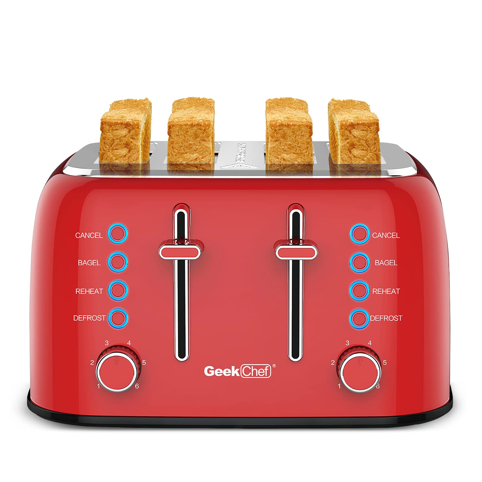 Geek Chef TOASTER 4 SLICE