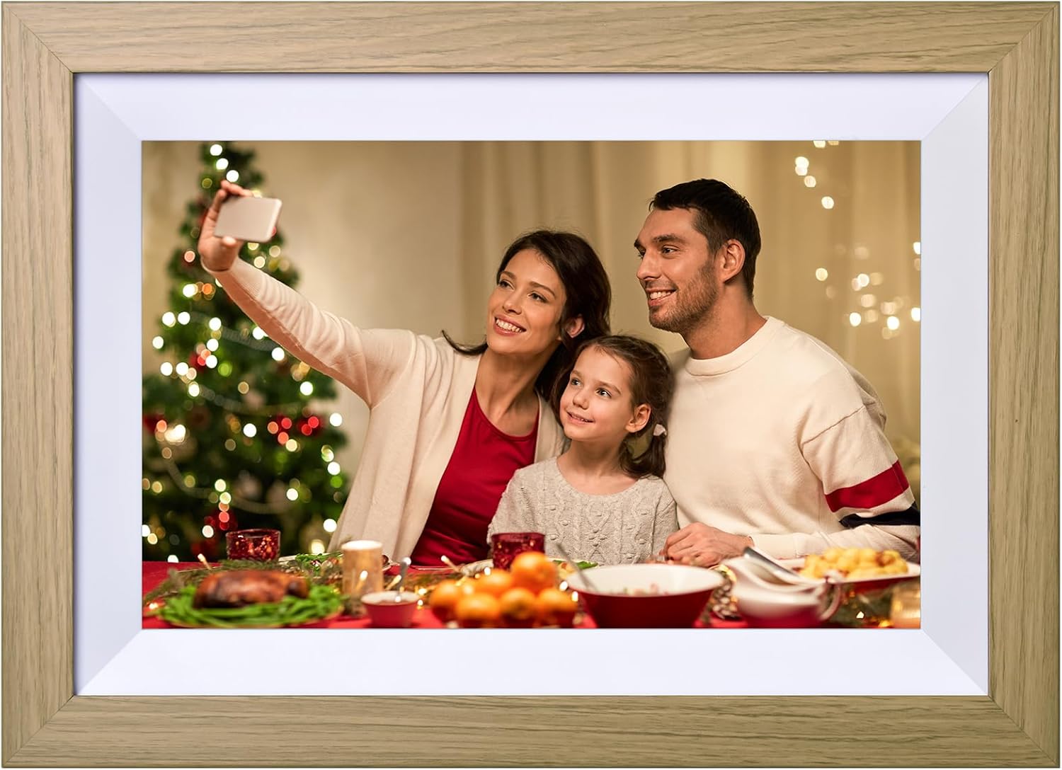 Amazon.com : Kodak Classic 10" Digital Picture Frame, Burly Wood Finish ...