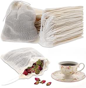 Amazon.com: Yolev 30Pcs Sachet Bags Empty Small Drawstring Bags Small ...