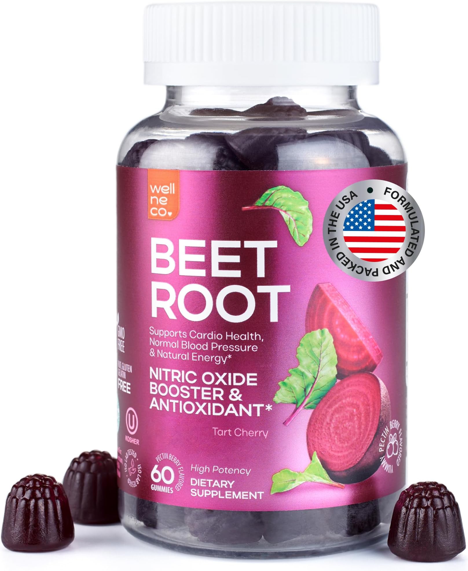 Amazon.com: Beet Chews for High Blood Pressure - Beet Root Gummies with ...