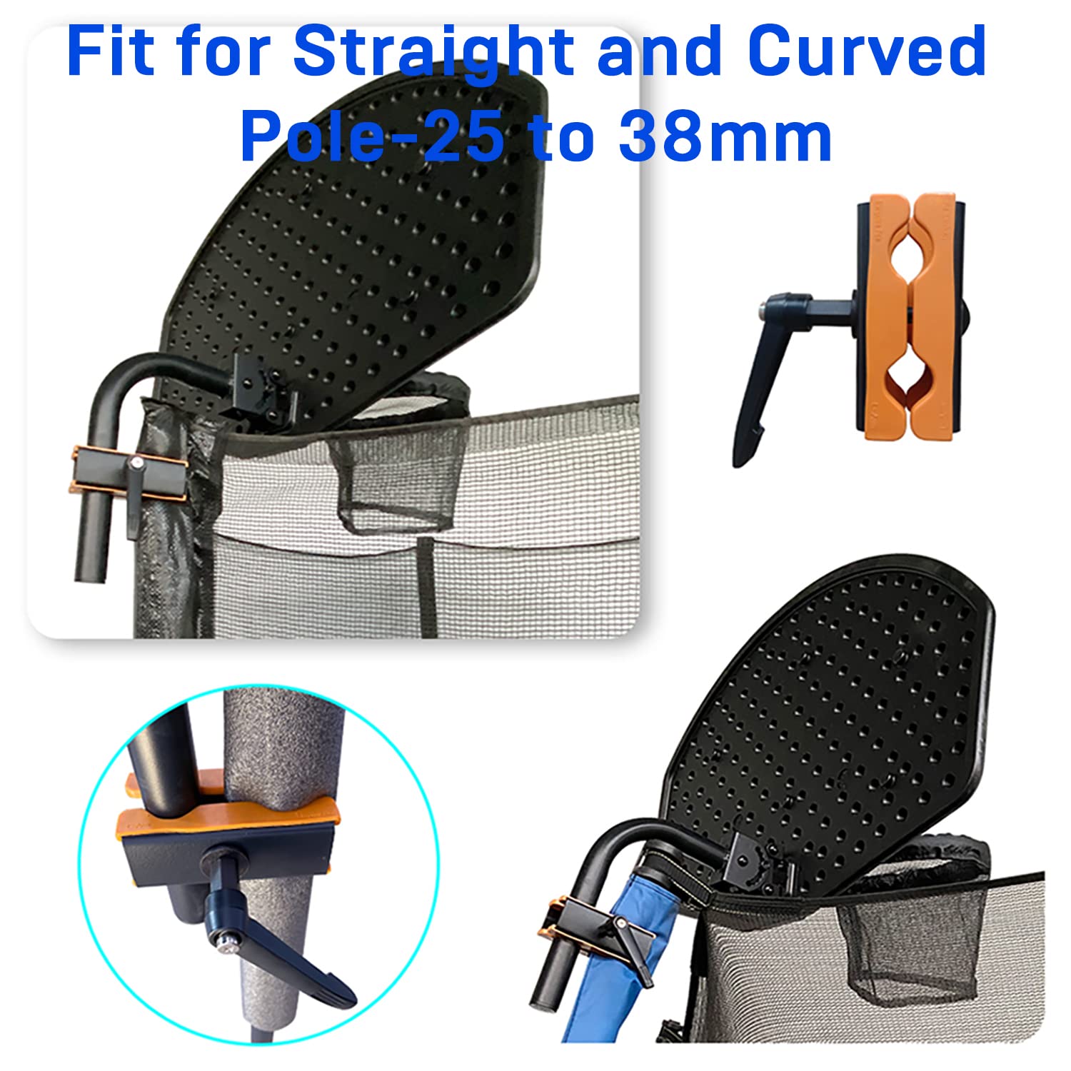 Snapklik.com : Trampoline Basketball Hoop, Fits Straight And Curved ...