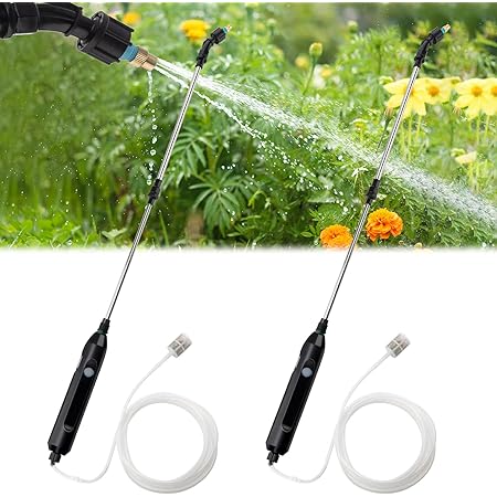 Amazon.com : 2 Pack Curved Electric Plant Sprayer Battery Powered ...