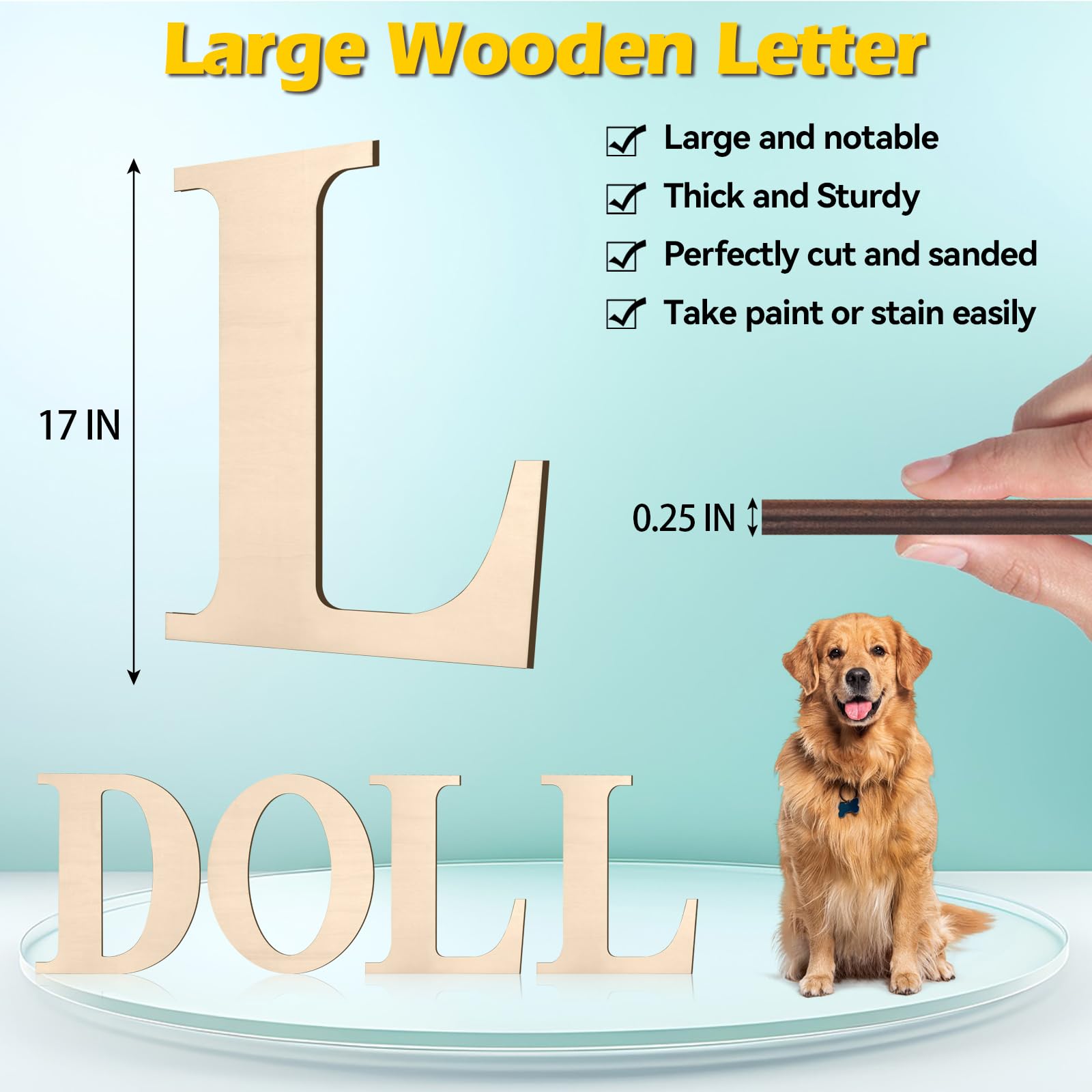 Large Sign With Letter L