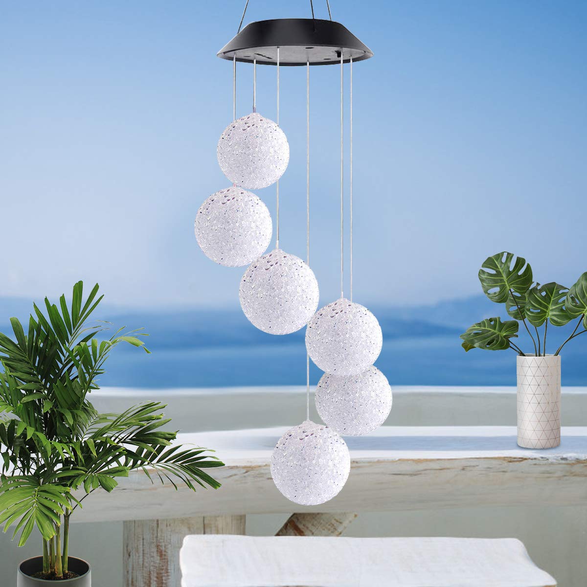 Solar Powered Garden Mobiles