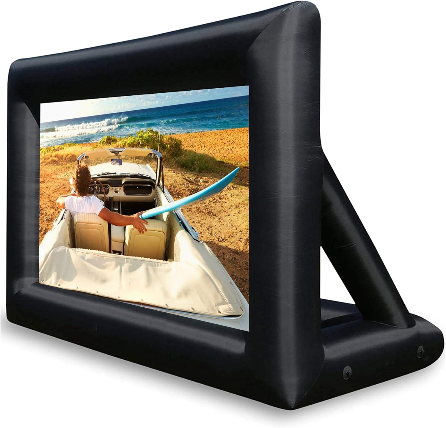 Amazon.co.jp: Outdoor Movie Projector Screen, 14/16/20/24ft Inflatable ...